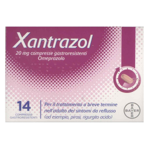 Xantrazol 14 compresse gastr 20mg, confronta prezzi e offerte su ...